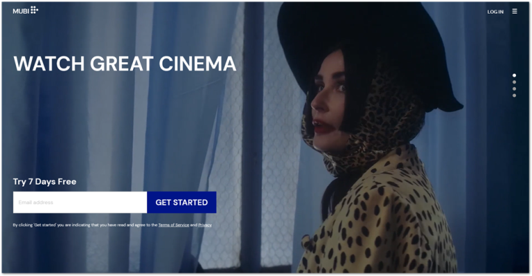 MUBI Free Trial - 1 New Movie Every Day - 7 or 30 Days Free