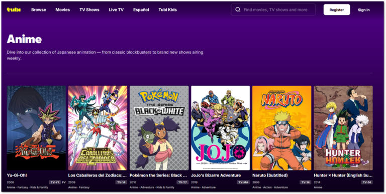 Top 6 Anime Streaming Services with Free Trials